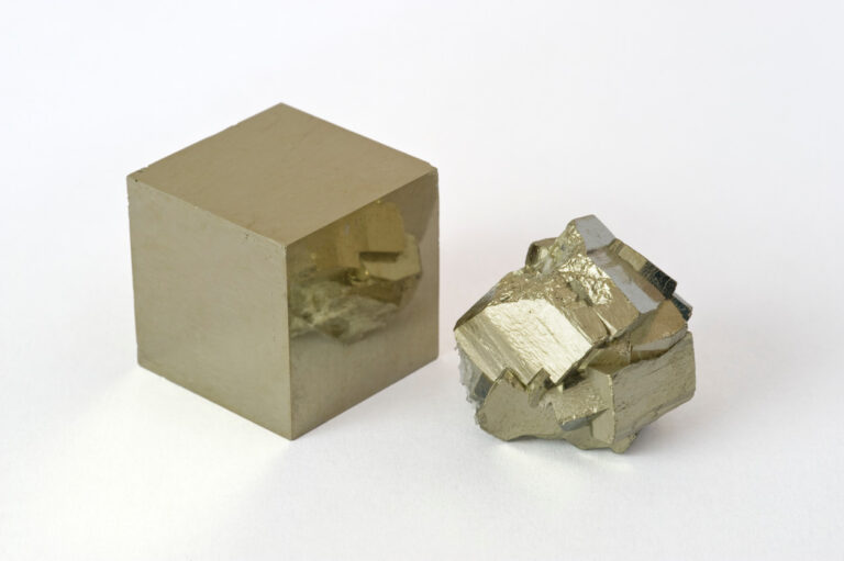How are cubic pyrite crystals formed? - Natural History Curiosities